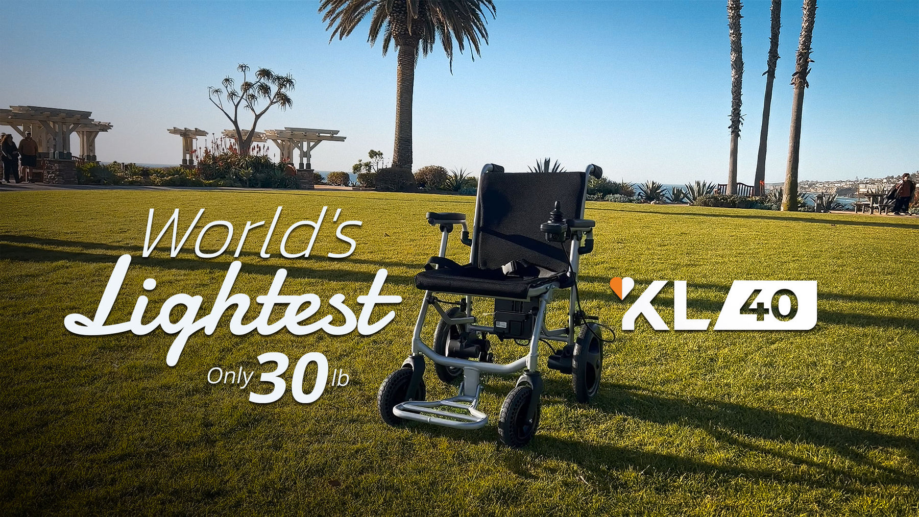 Klano KL40 - The World's Lightest Electric Wheelchair
