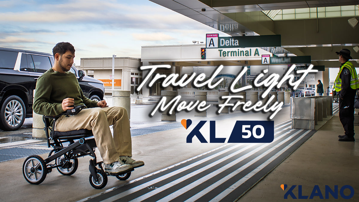 Klano KL50 - (Only 25LBS) Lightest Folding Electric Wheelchair ...